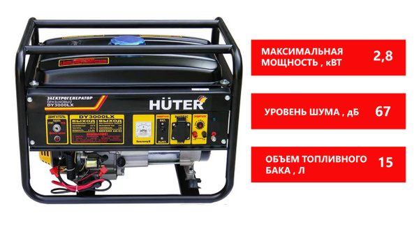Электрогенератор DY3000LX-электростартёр - купить по низкой цене в интернет-магазине OZON ...