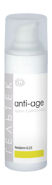 ГЕЛЬТЕК Крем-сыворотка для лица Retiderm 0.25 с ретинолом, 30 мл купить ...