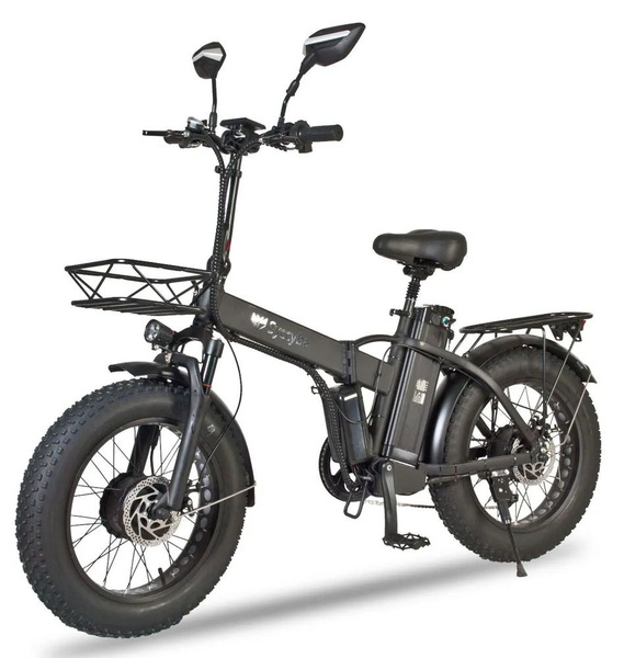 Syccyba Электровелосипед H1 Pro Dual 48V/12,5Ah 500W*2 полный привод 2022, 1000 вт - купить с ...