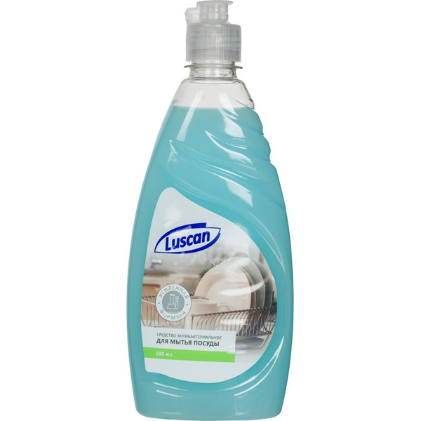 Средство для мытья посуды Luscan антибактериальное 500мл флип-топ - купить с доставкой по ...