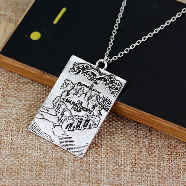 Подвеска Marauder's Map "Гарри Поттер" (серебро) - купить с доставкой ...