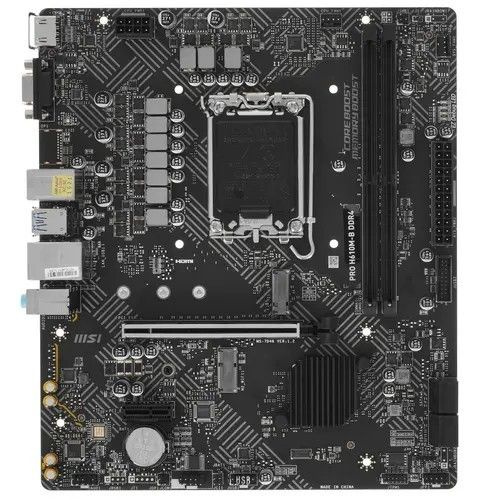 Материнская плата MSI PRO H610M-B DDR4 купить по низкой цене с ...