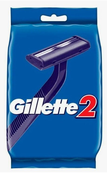 Одноразовые станки 2, Gillette, 5 шт - купить с доставкой по выгодным ...