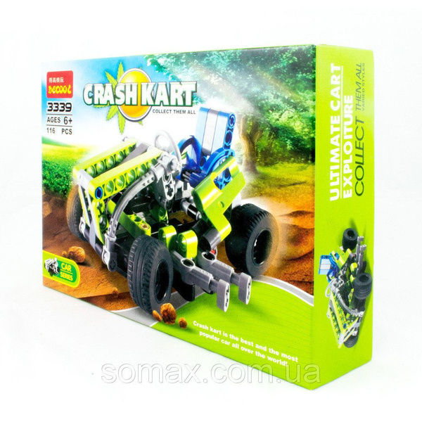 Конструктор DECOOL 3339 Сумасшедший карт (багги) - купить с доставкой по выгодным ценам в ...