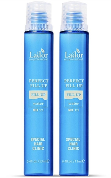 Lador Филлер для восстановления волос с керамидами, LPP-кератином, PPT-коллагеном и шелковыми ...