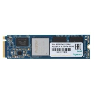 Внутренний SSD-диск Apacer M.2 2280 500GB AS2280Q4 Client SSD диск ...