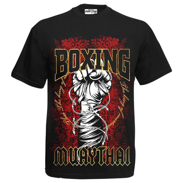 Футболка BORN TO BE MUAY THAI, размер 54, цвет черный, Хлопок - купить ...