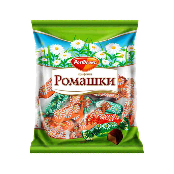Рот Фронт конфеты Ромашки 250 г купить с доставкой по выгодным