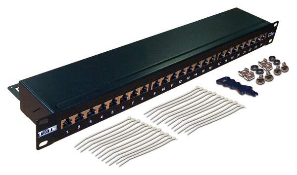 Патч-панель LANMASTER TWT-PP24OK-STP - купить с доставкой по выгодным ценам в интернет-магазине ...