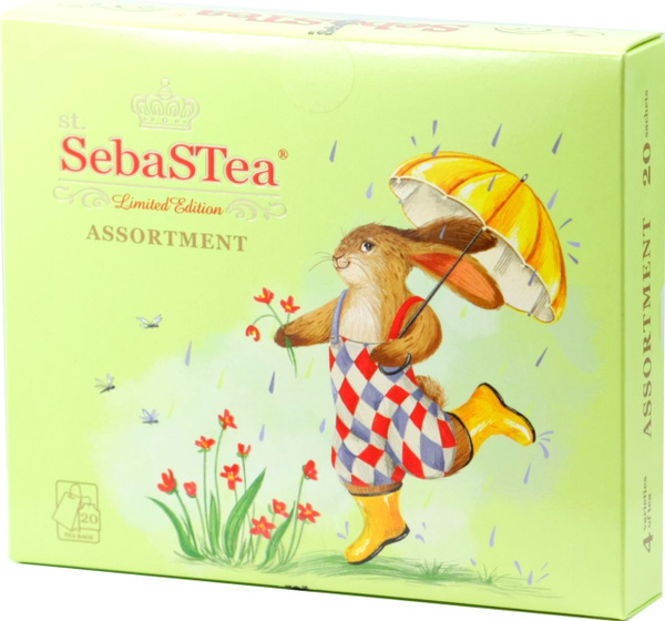 SebaSTea limited edition коллекция чая Festival II. Зайчик 20 пак ...