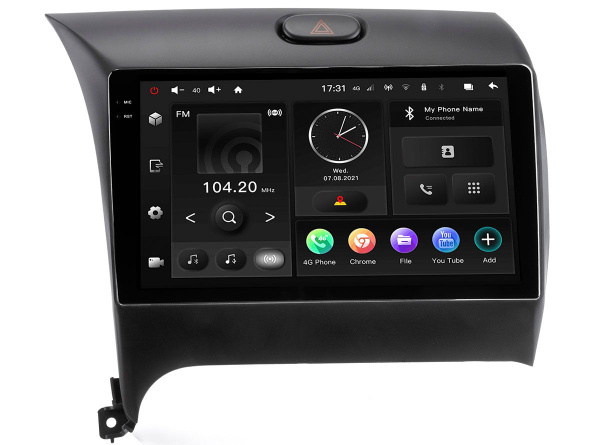 Автомагнитола KIA Cerato 12-18 (MAXIMUM Incar TMX2-1803-3) Android 10 / 2000x1200, Bluetooth, wi ...