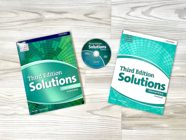 Solutions Elementary Third Edition:(комплект-Учебник + Рабочая тетрадь ...