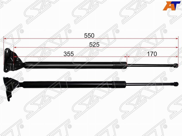 Амортизатор крышки багажника правый для Тойота Рав 4 2012-2020, Toyota ...