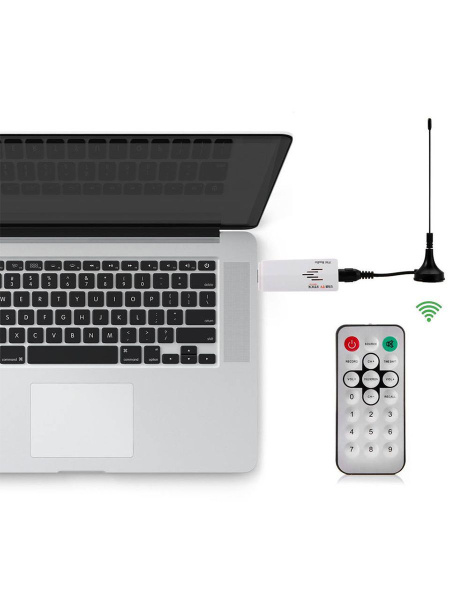 ТВ-тюнер DVB-T2/T/C + FM + DAB, белый купить по выгодной цене в ...