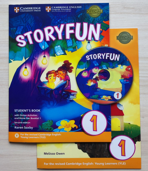 StoryFun 1 Student's Book, Home Fun Booklet,CD КОМПЛЕКТ(учебник, буклет ...