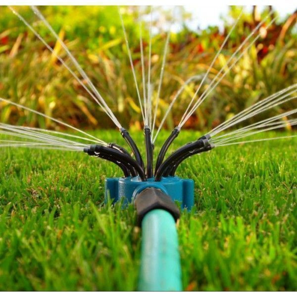 Ороситель садовый спринклер для газона Multifunctional Sprinkler 360 ...
