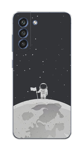 Силиконовый чехол на Samsung Galaxy S21 FE 5G / Самсунг S21 FE Первый ...