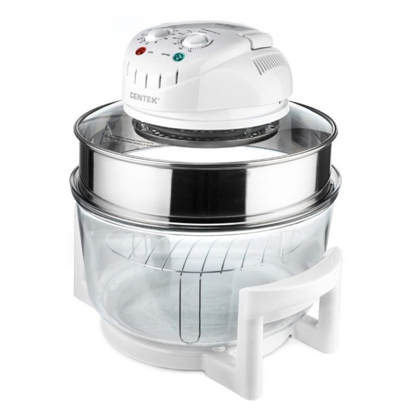 Аэрогриль Centek CT-1456, покрытие Стекло - купить по выгодной цене в ...