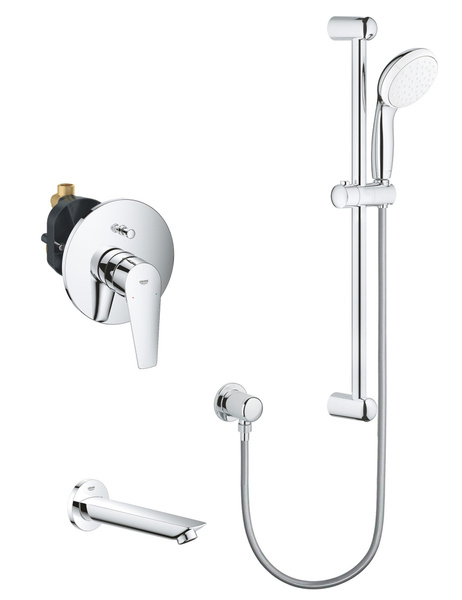Встраиваемый смеситель GROHE BauEdge Professional 250 New_ABS пластик ...