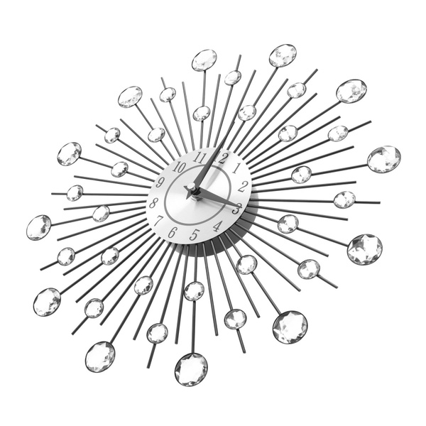 Винтажные металлические художественные настенные часы Cryal Morden ...