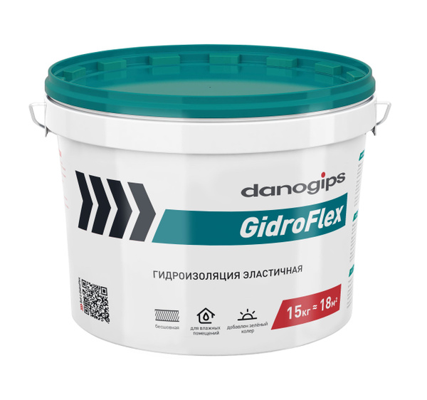 Состав для гидроизоляции Danogips 15 кг - купить по низким ценам в интернет-магазине OZON ...