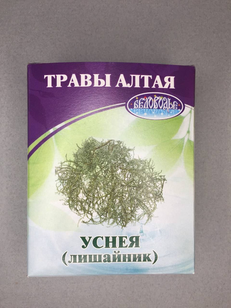 Чайный напиток ТРАВЫ АЛТАЯ Уснея, лишайник, коробка, 30 г - купить с ...
