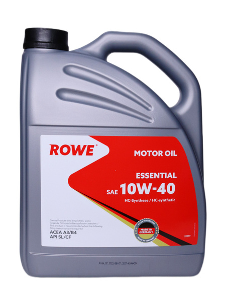 Масло моторное ROWE 10W-40 Полусинтетическое - купить в интернет ...