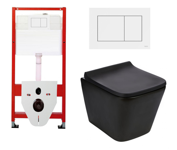 Комплект унитаза c инсталляцией TECE, 425588 - купить по низким ценам в интернет-магазине OZON с ...