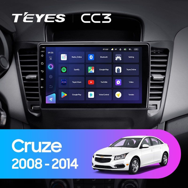 Магнитола Chevrolet Cruze 2008-2012 Teyes CC3 4/32 ГбШтатное место ...