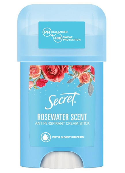 Secret Rosewater Scent/Розовая вода Дезодорант-антиперспирант кремовый ...