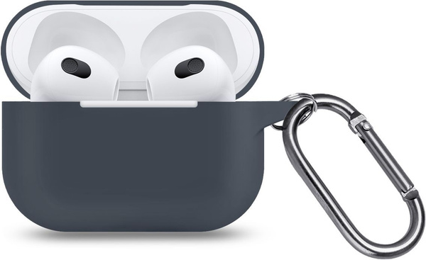 Ультратонкий силиконовый чехол для наушников Apple AirPods 3 / кейс для ...