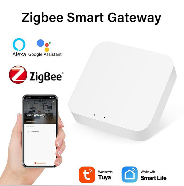 Bez.B Хаб для устройств умного дома Smart Home Hub с Алисой ZigBee 3.0 ...