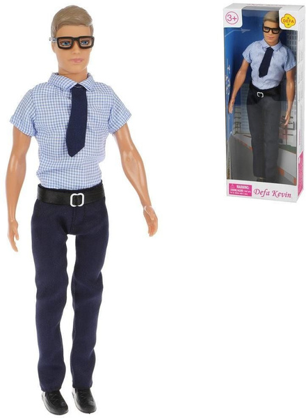 Кукла DEFA KEVIN в голуб.сорочке - купить с доставкой по выгодным ценам ...