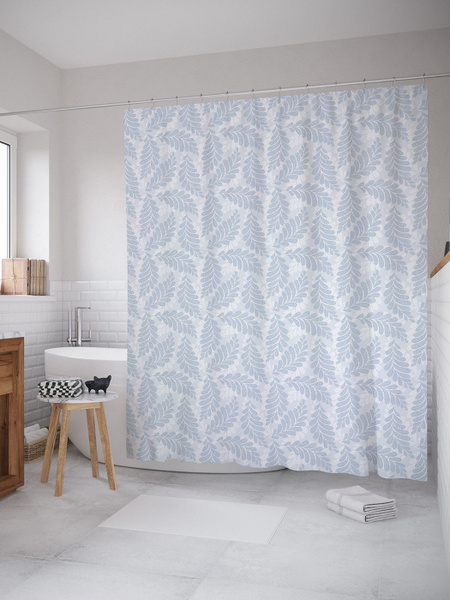 Штора для ванной 200x180 см JoyArty ширма плотные ширина 180 высота 200 ...