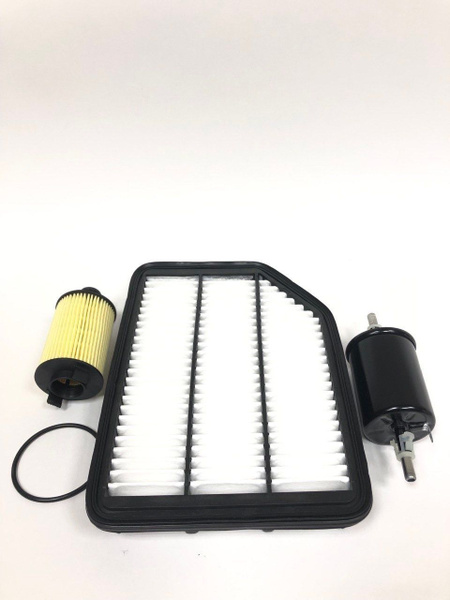 Фильтр воздушный + салонный + масляный + топливный комплект для Чери ...