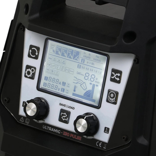 Decapower ULTRAMIG 230 Pulse + 25AK Инверторный Сварочный Полуавтомат с ...