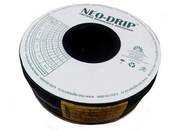 Капельная лента эмиттерная Neo-Drip 500 метров, шаг 10 см, 6mil ...