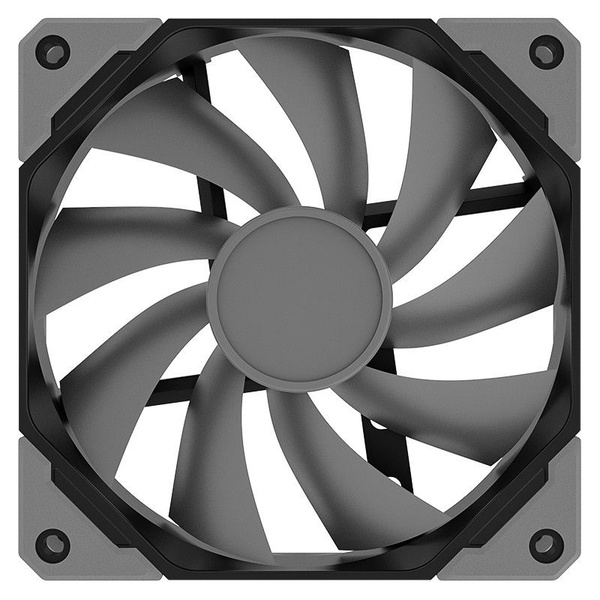 ID-COOLING TF-12025-BLACK 12см корпусной вентилятор белый без подсветки ...