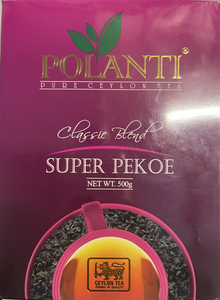 Чай POLANTI Super Pekoe 500 гр. (листовой) - купить с доставкой по ...