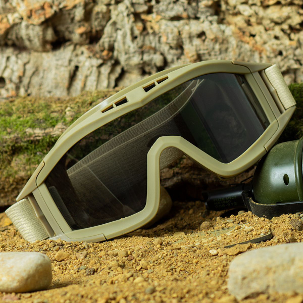 Очки защитные тактические Revision Goggles со сменными линзами койот ...