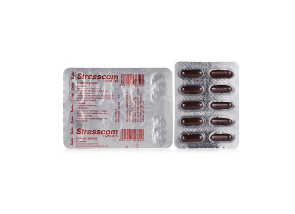 Пищевая добавка Дабур Стресском , 30 кап. (Stresscom capsules Dabur) от ...