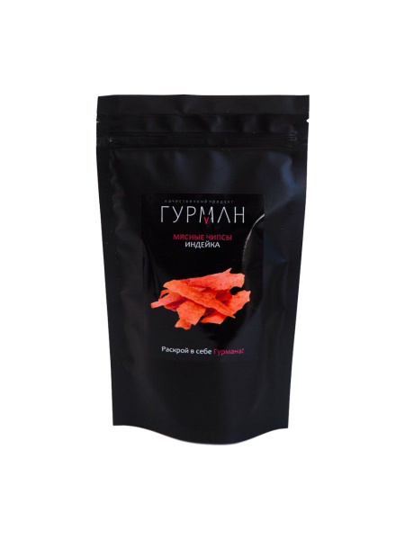 Индейка сушеная Гурман, мясные чипсы 36 гр., 1 упаковка - купить с ...
