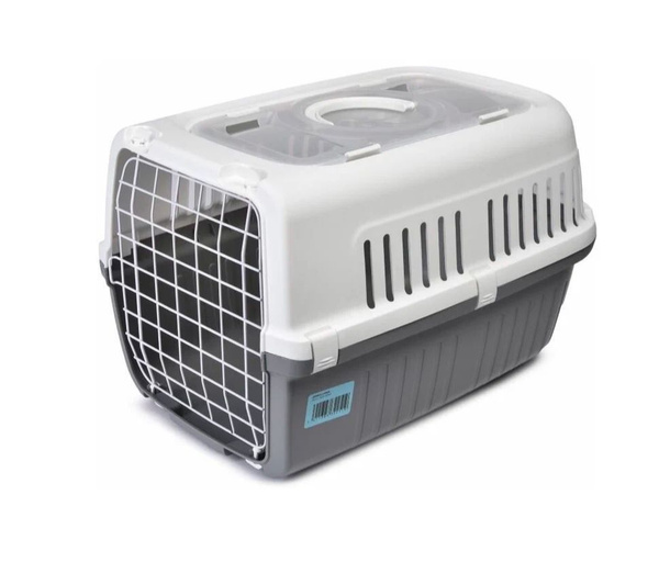 SAVIC ZEPHOS 2 55,5 см х 38 см х 34 см OPEN переноска бело-серая ...