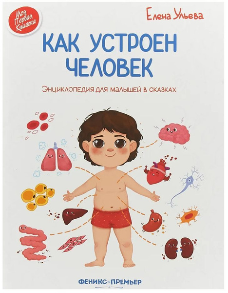 Как устроен человек. Энциклопедия для малышей в сказках | Ульева Елена ...