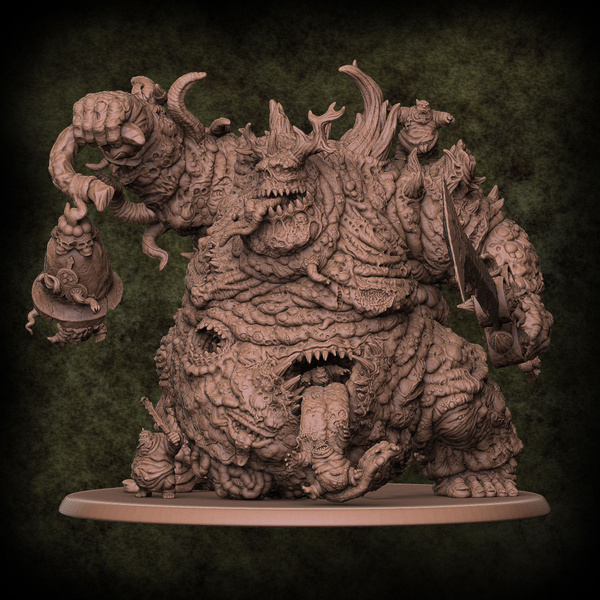 Миниатюра Great Unclean One Lord of Decay . Warhammer 40k, Warhammer ...