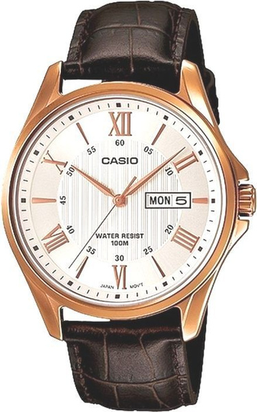 Casio Часы наручные Кварцевые Casio Mtp 1384l 7a купить на Ozon по низкой цене 1614555311