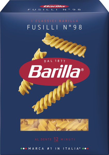 Макароны Barilla Фузилли n.98, 450 г - купить с доставкой по выгодным ...