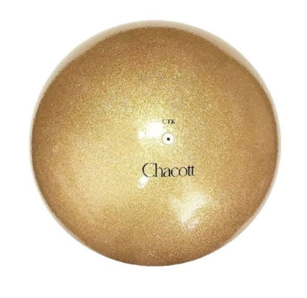Мяч для художественной гимнастики CHACOTT, 18.5 см, золотой - купить по низкой цене с доставкой ...