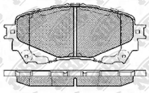 Колодки тормозные дисковые Nibk PN25002 - NiBK арт. PN25002 - купить по ...