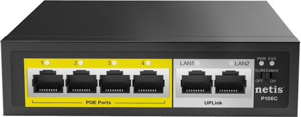 Коммутатор Netis P106C - купить по выгодной цене в интернет-магазине ...